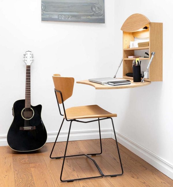 15 Custom Folding Desks and Worktables for the Small, Space-Savvy Home ...